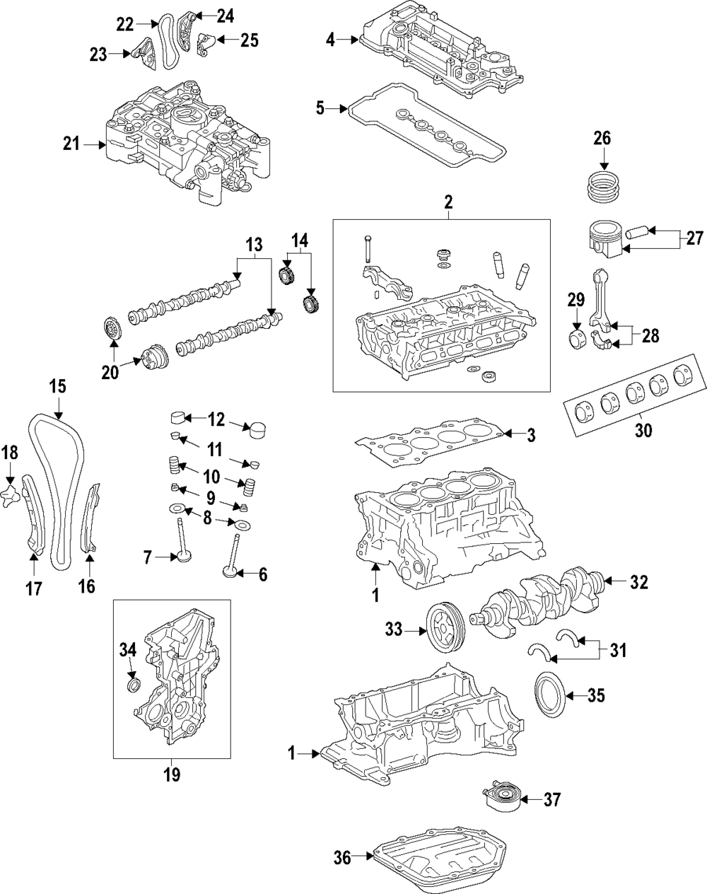 roulement-hyundai-authentique-21020-2g121-ebay