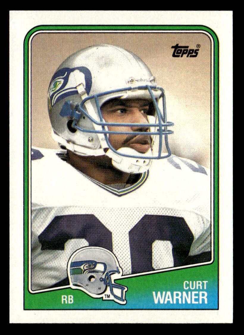 Curt Warner 1988 Topps Card #132 Seattle Seahawks | eBay