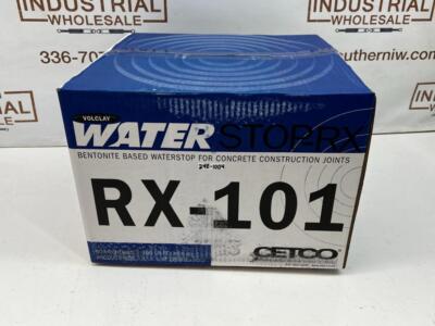 Volclay WaterStop Rx 101 Expanding Concrete Joint Waterstop Bentonite ...