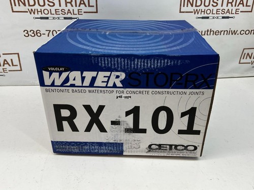 Volclay WaterStop Rx 101 Expanding Concrete Joint Waterstop Bentonite ...