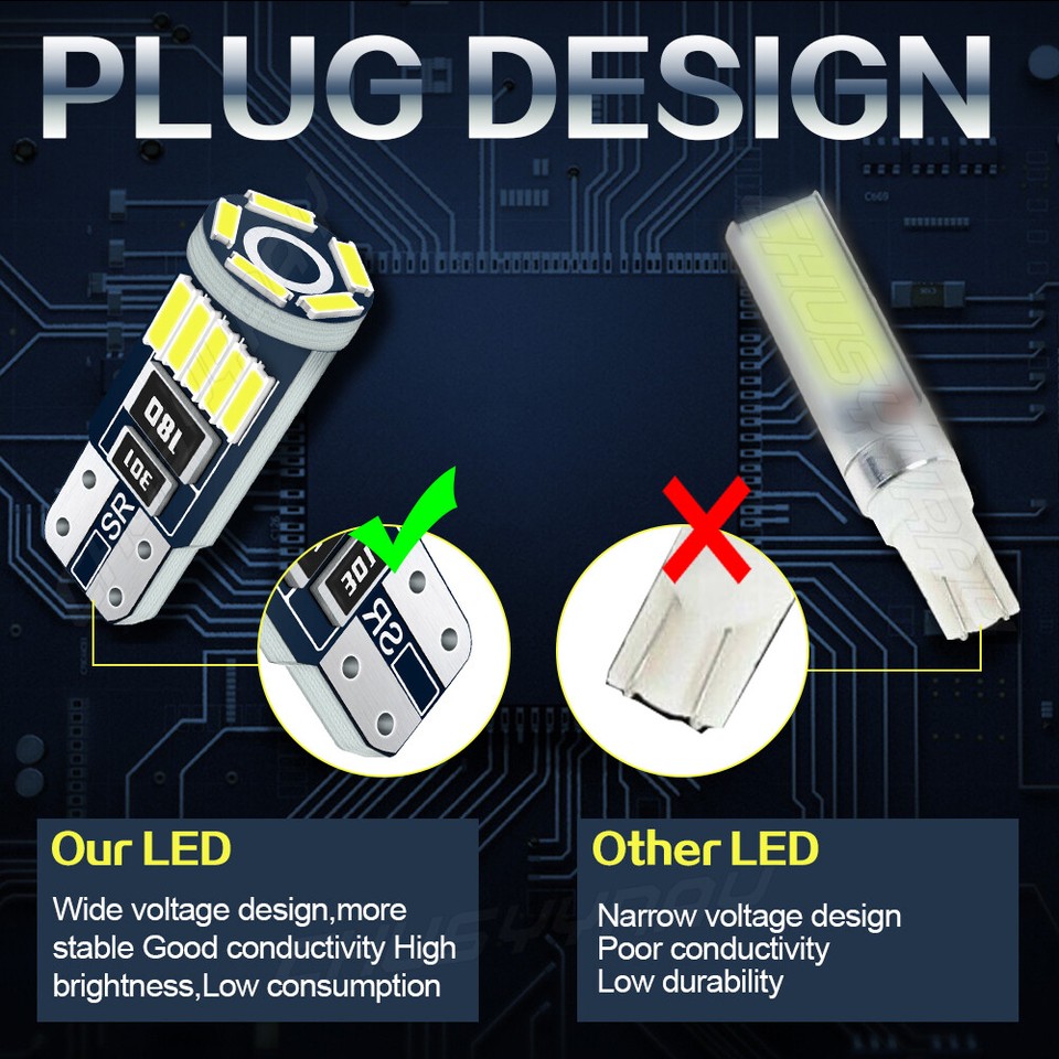 2 LED mini Bulbs for Honda 12V 3.4W 2CP bulb pn 37102-567-009 37237-SA5 ...