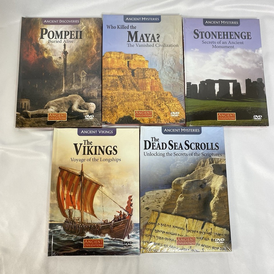 Lot of 13 Ancient Civilizations DVDs History Channel Mysteries ...