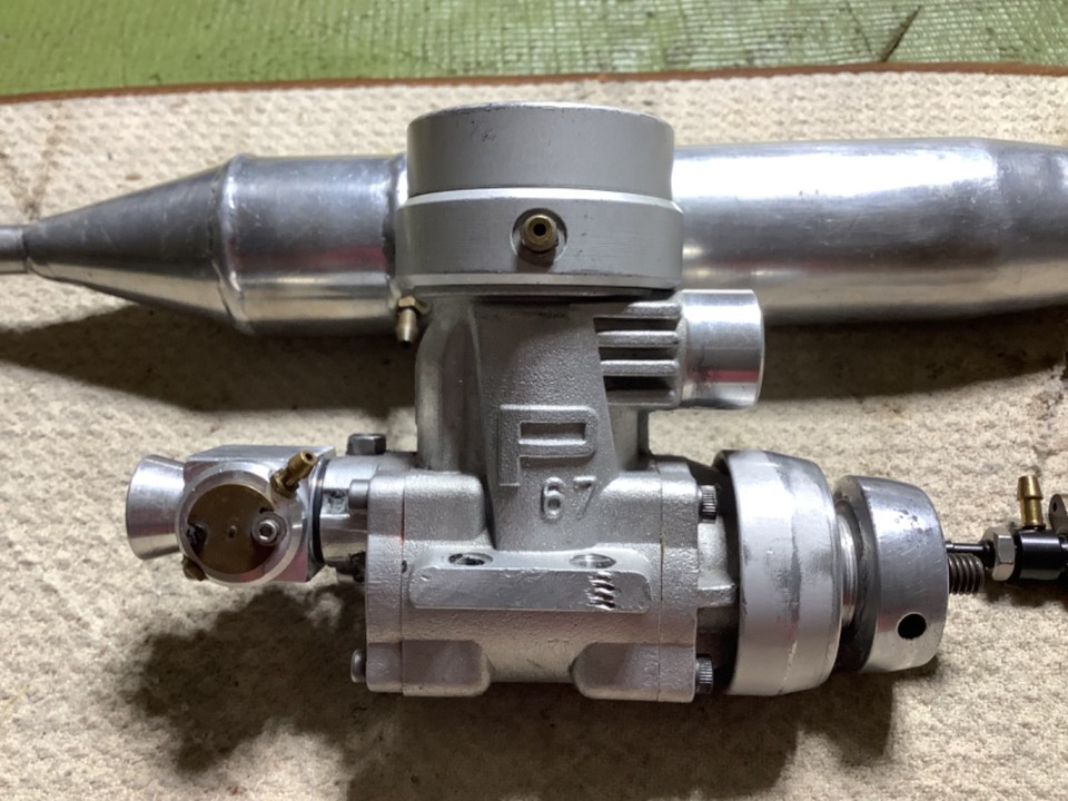 Picco 67 Inboard RC Boat Engine with Tuned Pipe. | eBay