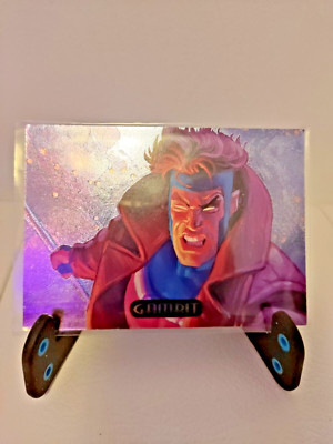 1994 Marvel Masterpieces Gambit PowerBlast Foil Trading Card Power ...