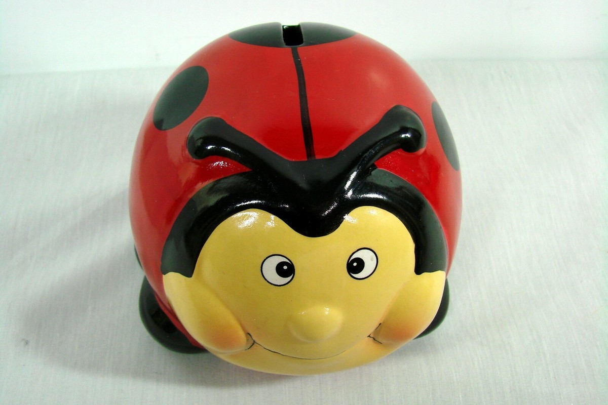 Ladybug Piggy Bank