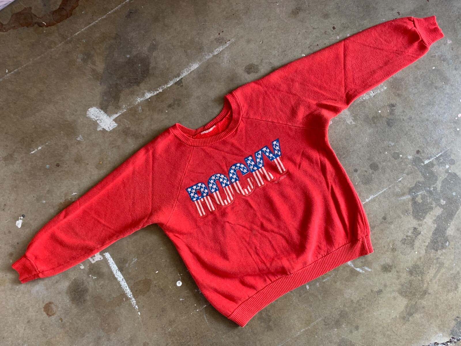 RARE 1985 VINTAGE 80s ROCKY IV MOVIE SWEATSHIRT MEN S… - Gem