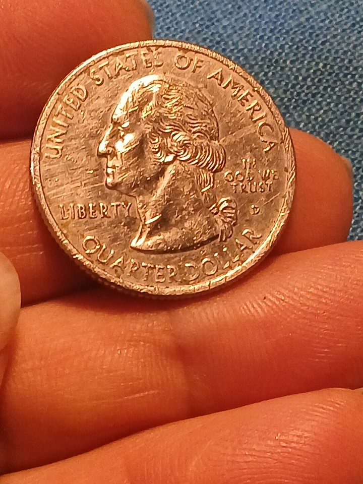 RARE 1787 1999 D Delaware *FIRST STATE QUARTER DOLLAR* Coin W/ Caesar ...