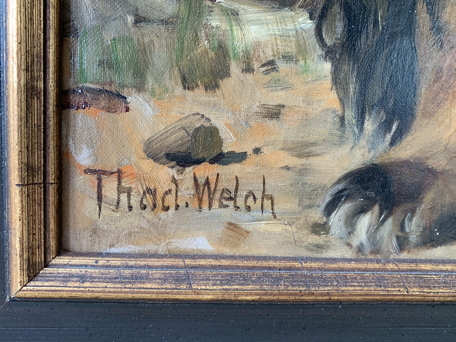 Thaddeus Welch Original Painting Art Early California Artist American ...