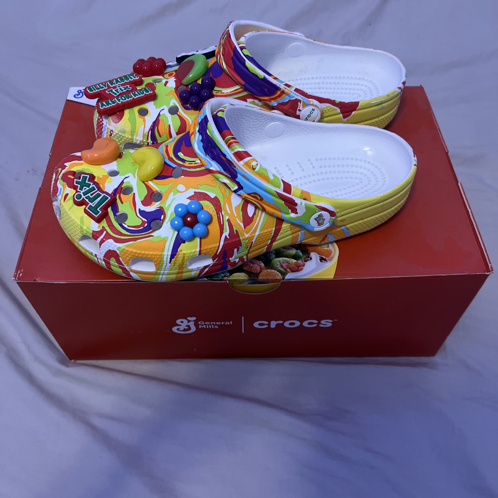 TRIX x Crocs Classic Clog w/ Special Box - Men Size 9… - Gem