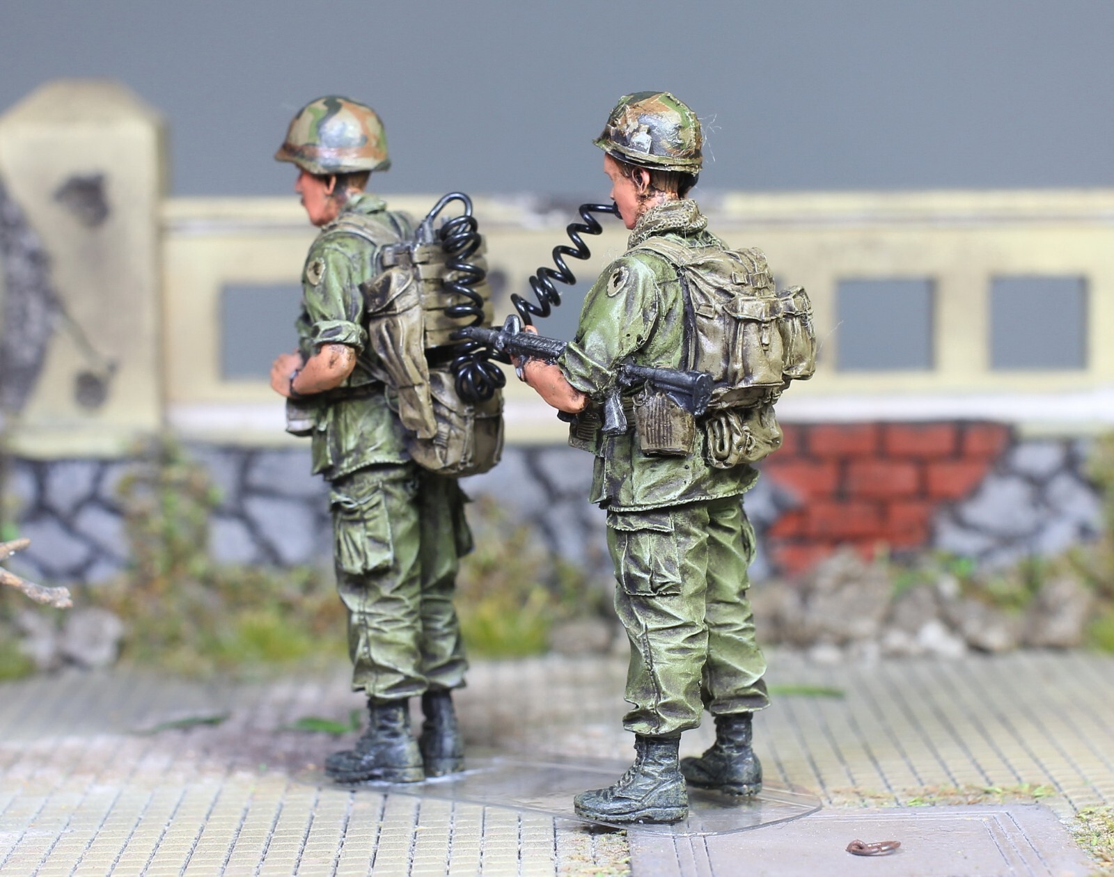 PreSale ProPainted Set 02 Figures USMC RTO team MauThan 1968 Vietnam ...