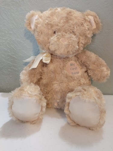 Animal Adventure Plush My First Bear 12" Seated Tan Brown 2018 | eBay