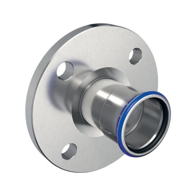 Geberit Mapress Edelstahl Flansch PN 10/16, mit Pressmuffe DN65 - 76 ...