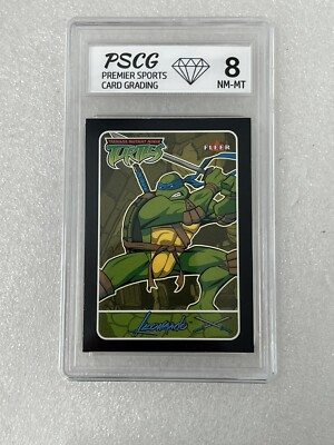 2003 Fleer Teenage Mutant Ninja Turtles Promo Card LEONARDO PSCG 8 MN ...