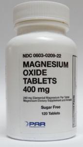 Magnesium Oxide Tablets 400mg 120ct 006030209222YN 6030209222 | eBay