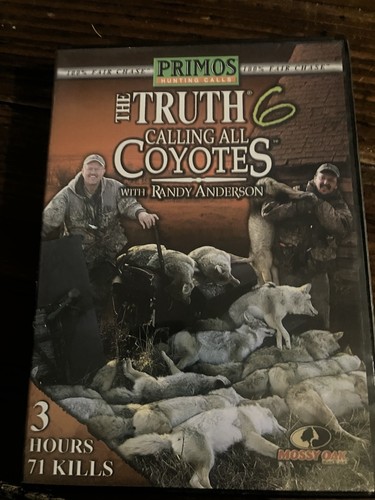 Primos - The Truth 6: Calling All Coyotes DVD - Randy Anderson, 3 Hours ...