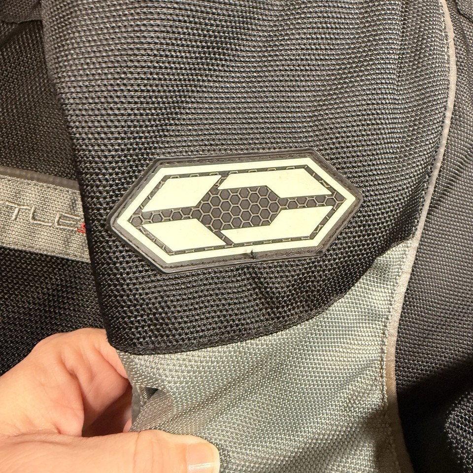 Castle Streetwear Motorcycle Racing Jacket XL Zip Out Liner Elbow Pads ...