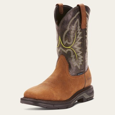 New Men's Ariat Work Hog XT H20 "Waterproof" Boot 10024971. $155.00 | eBay