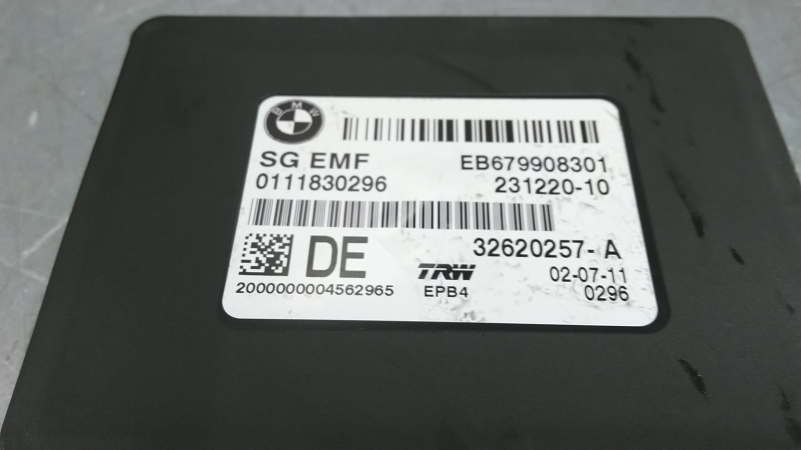 ORDINATEUR FREIN A MAIN 2011 6799083/34436887358/6887358/6863277 ...