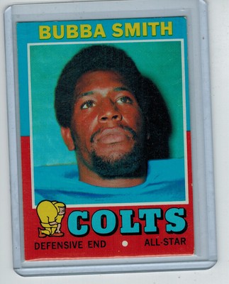 1971 TOPPS BUBBA SMITH #53 EX/EX+ CONDITION BALTIMORE COLTS | eBay