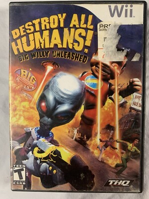 Destroy All Humans Big Willy UnLeashed Wii - CIB | eBay