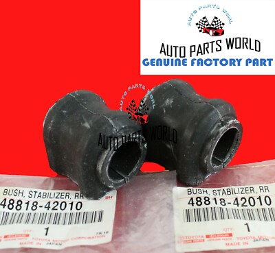 GENUINE OEM TOYOTA 06-12 RAV4 REAR STABILIZER BUSH SET 48818-42010/ ...