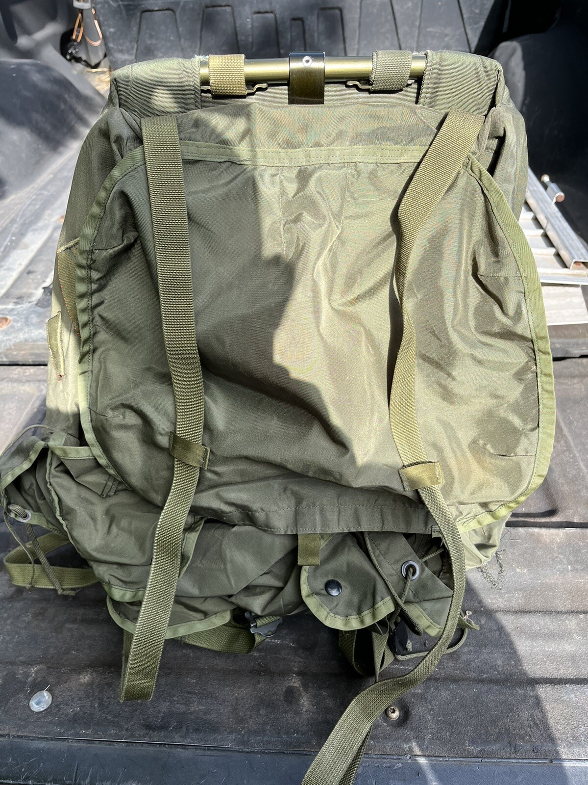 Military issued Field Pack, Combat, Nylon, large LC-1 Backpack | eBay