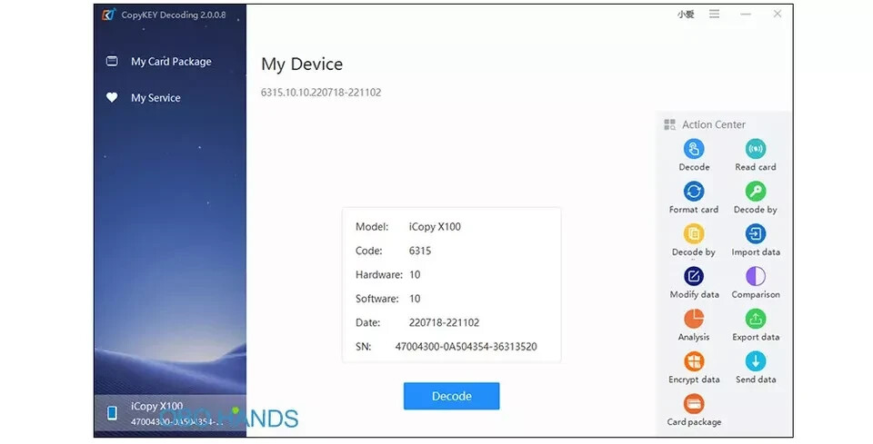 RFID Key Card Programmer Cloner NFC Copier IC/ID Reader Mobile APP ...