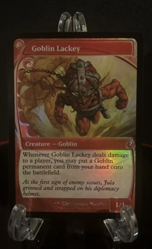 MTG Goblin Lackey (Future Sight) Near Mint Foil Mystery Booster 2 | eBay