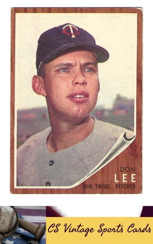 1962 Topps #166a Don Lee | eBay