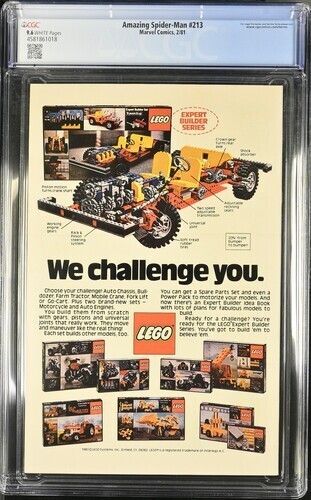 Amazing Spider-Man #213 (1981) Bronze Age Wizard & Llyra CGC 9.6 AA569 ...
