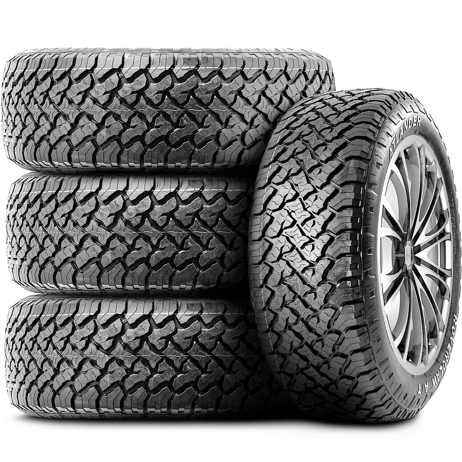 4 Tires Atlander Roverclaw A/T 225/65R17 102H AT All Terrain | eBay