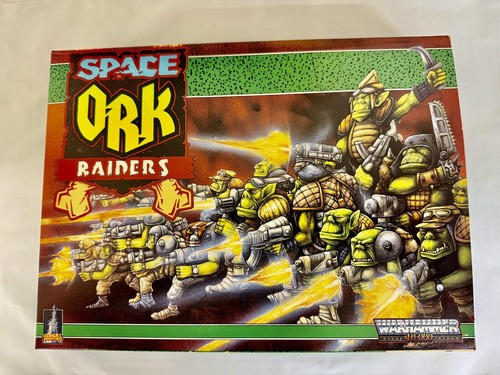 Warhammer 40k Space Ork Raiders Box Set NEW COMPLETE Rogue Trader Era ...