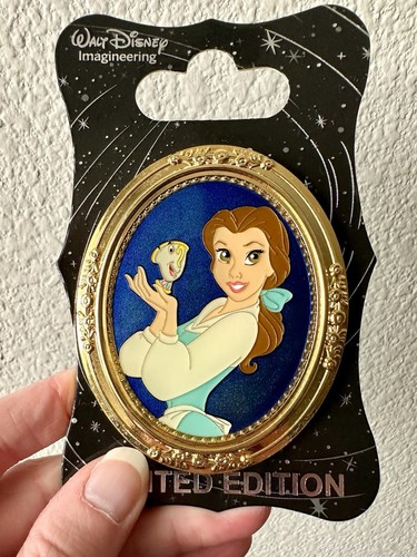 WDI Disney Princess Belle Gold Frame Pin Beauty and the Beast LE 250 | eBay