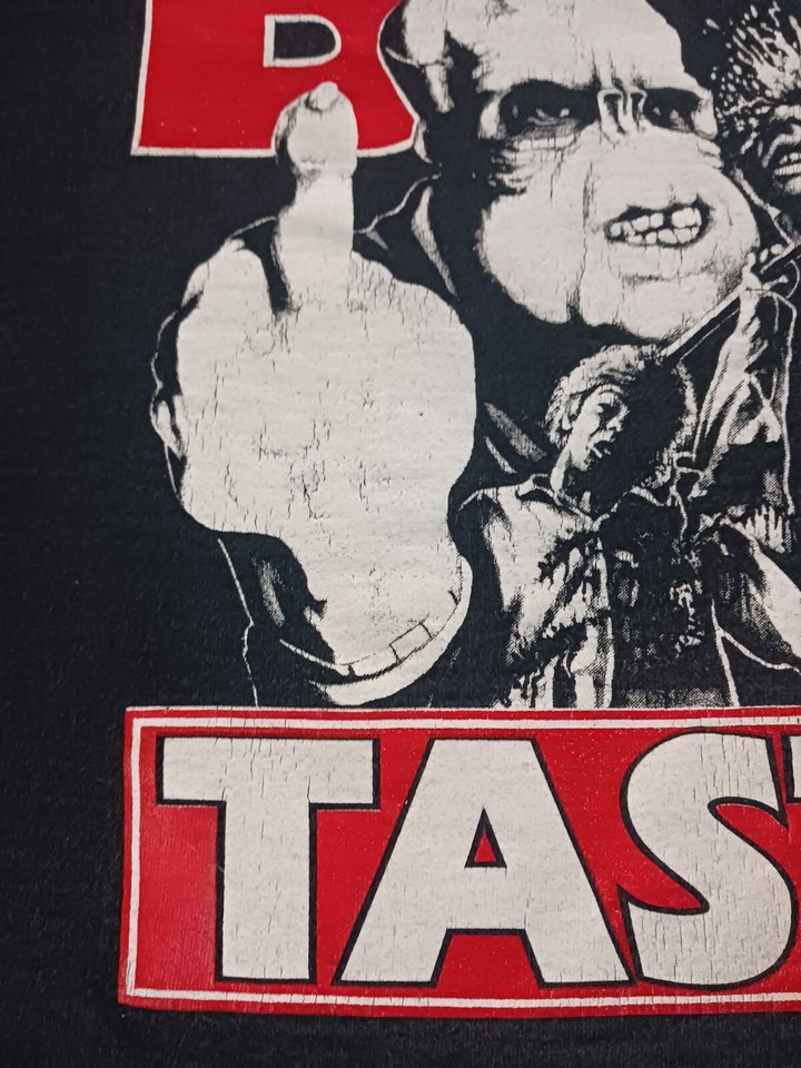 OG ROTTEN COTTON T-Shirt "Bad Taste" SUPER RARE!!! Peter Jackson Gore ...