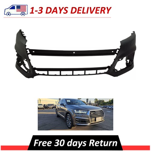 For Audi Q7 2017 2018 2019 New Front Bumper Cover Fascia 4M0807065GGRU ...