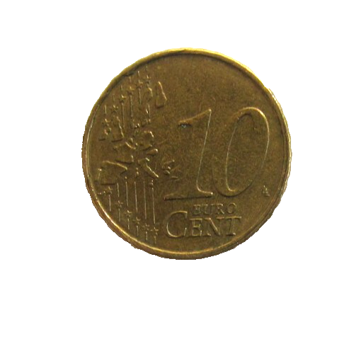 RARE PIECE 10 cent euro PAYS-BAS de 1999 BEATRIX KONINGIN DER ...