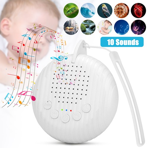 White Noise Nature Sound Machine Sleep Aid 10 Sounds Sleeping Therapy ...