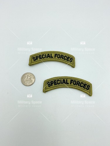 GENUINE U.S. ARMY TAB: SPECIAL FORCES - EMBROIDERED ON OCP | eBay