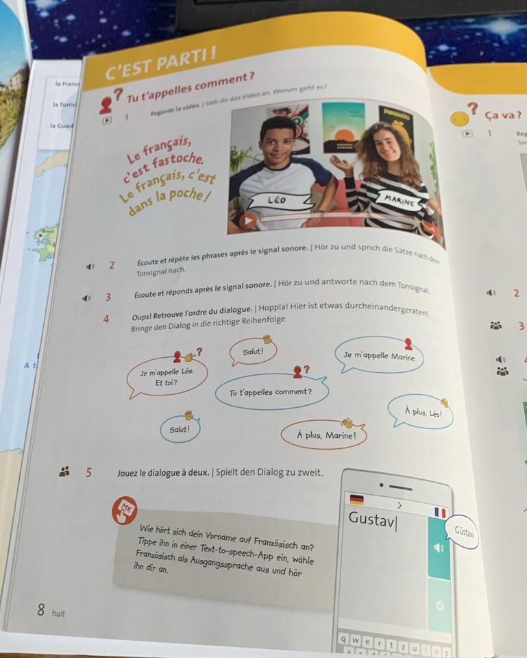 Schulbuch A PLUS 1 - Französisches Lehrbuch Cornelsen 2020 Gymnasium ...