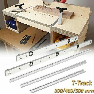 T-Track/T-Bar Miter Slot Slider Table Saw Gauge Aluminium-Alloy ...