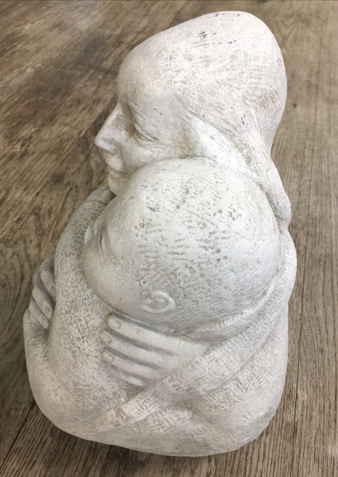 Mid Century Rima Padova Plaster Sculpture Of Mother And Child | eBay