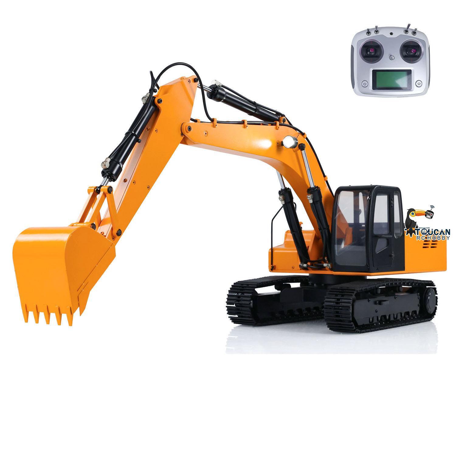 1:12 RC Hydraulic Excavator 4200XL Model Digger with Sound Lights Radio ...