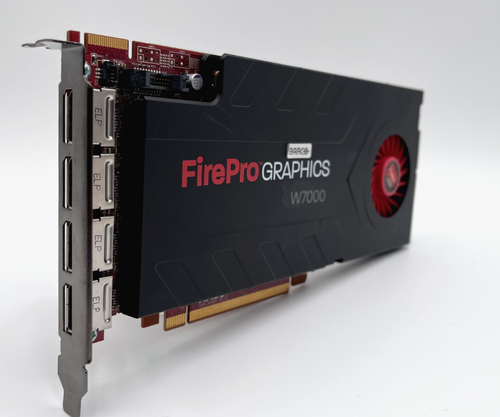 Barco FirePro W7000 4GB GDDR5 PCIe 4x DP Video Graphics Card MXRT-7500 ...
