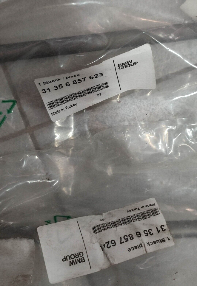 *BMW E70 E71 stabilizer links front L+R !NEW! GENUINE 31356857623 ...