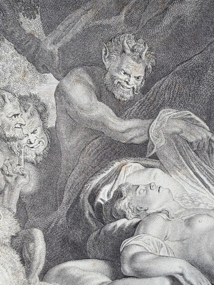 Jacob Louys nach Peter Paul Rubens, Diana und ihrer Nymphen um 1644 ...