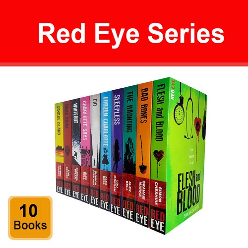 Red Eye Series Collection 10 Books Set Flesh and Blood, Savage Island ...