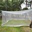 5m(16.5ft) Extra Large size White Mosquito Fly Net Netting Outdoor Camp ...