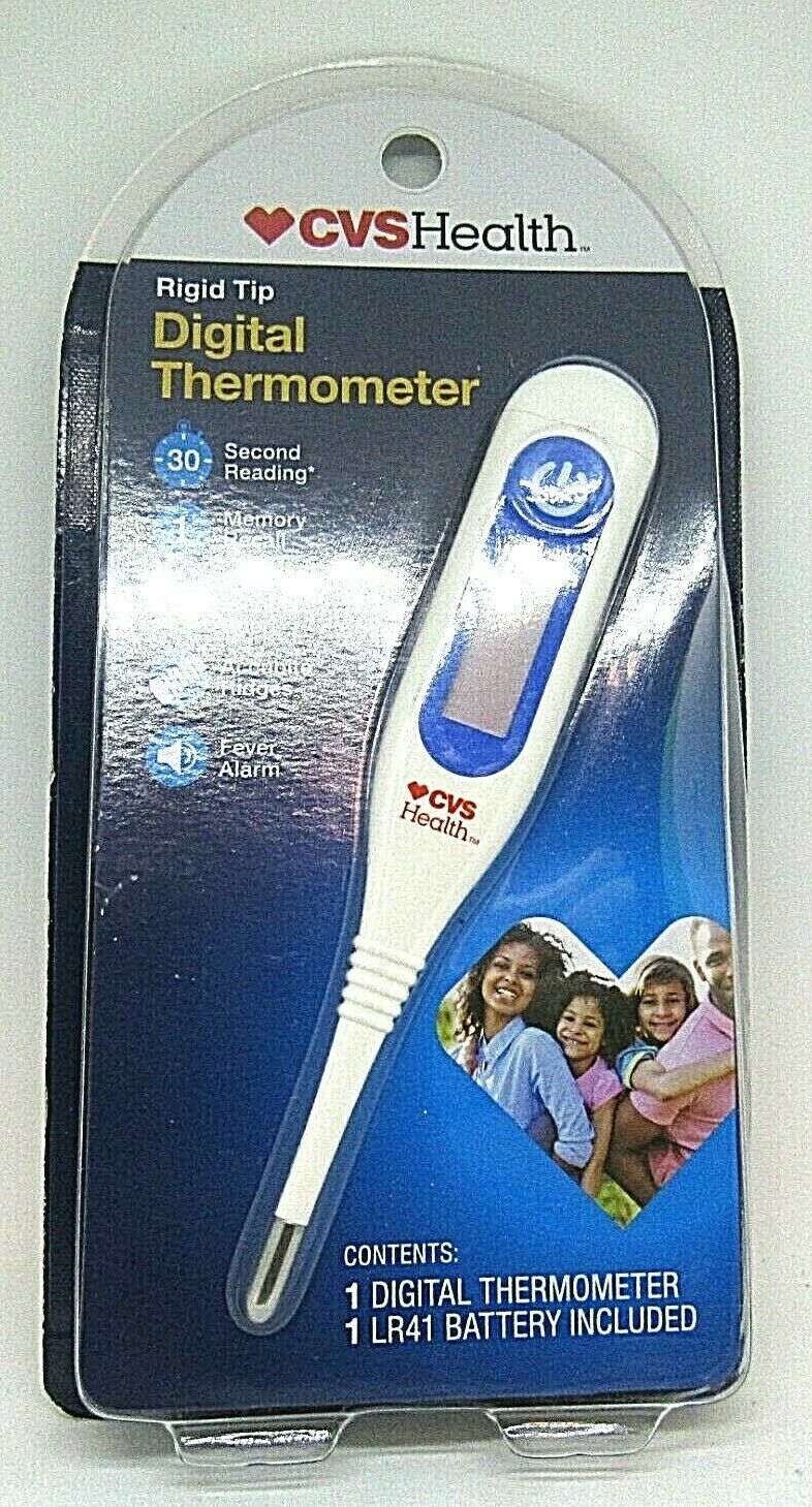 CVS Health Rigid Tip Digital Thermometer 30 Seconds Reading | eBay