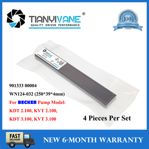 4Pcs Carbon Vane 90133300004 for Becker KDT/KVT 2.100/3.100 250*39*4mm WN124-032 | eBay