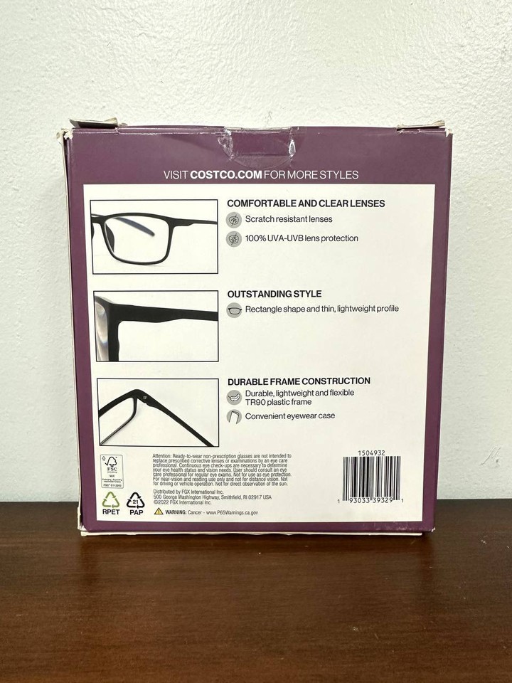 Design Optics by Foster Grant CLASSIC Reading Glasses 3PK. VARIETY | eBay